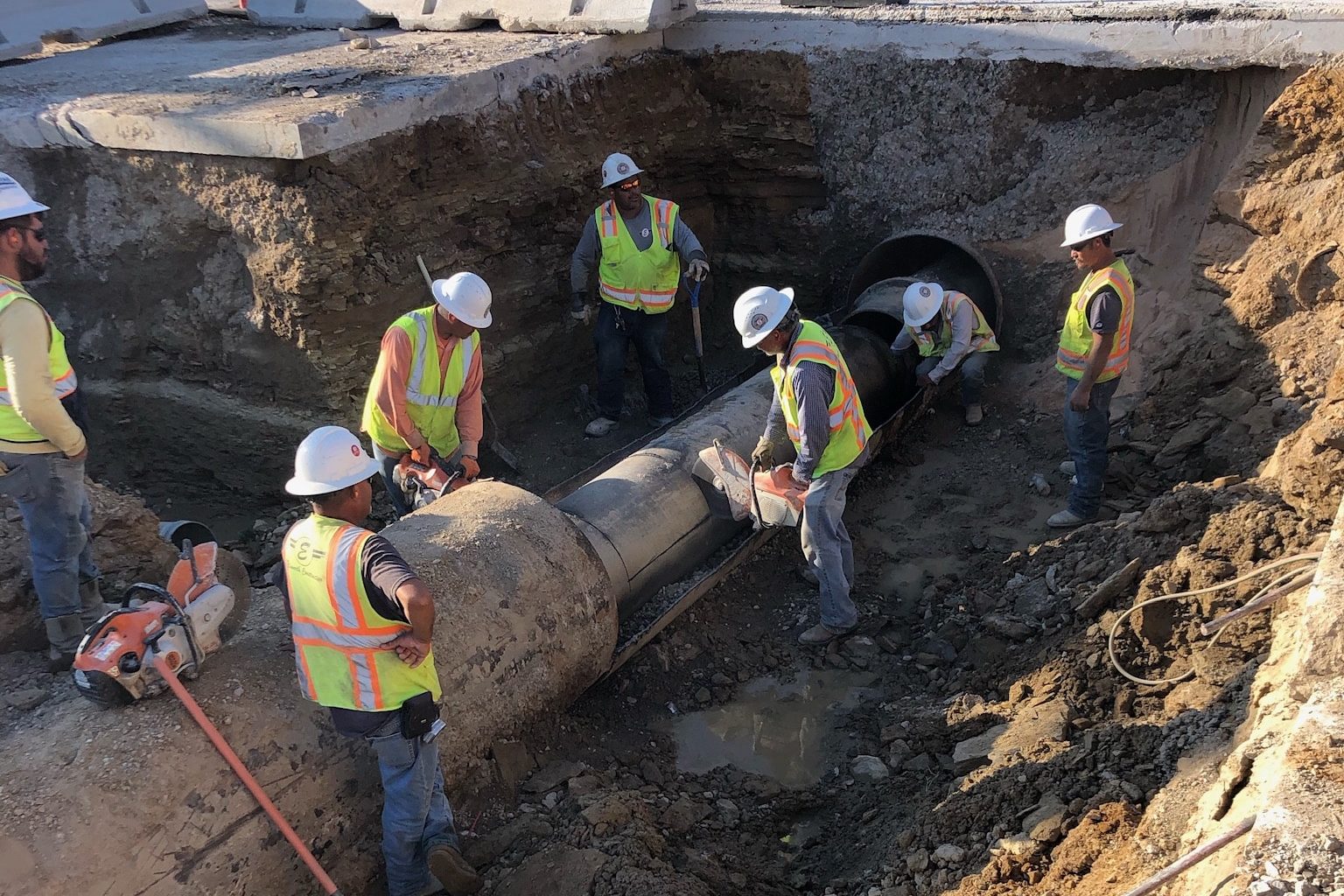 Utility Construction Services - Ellsworth Construction